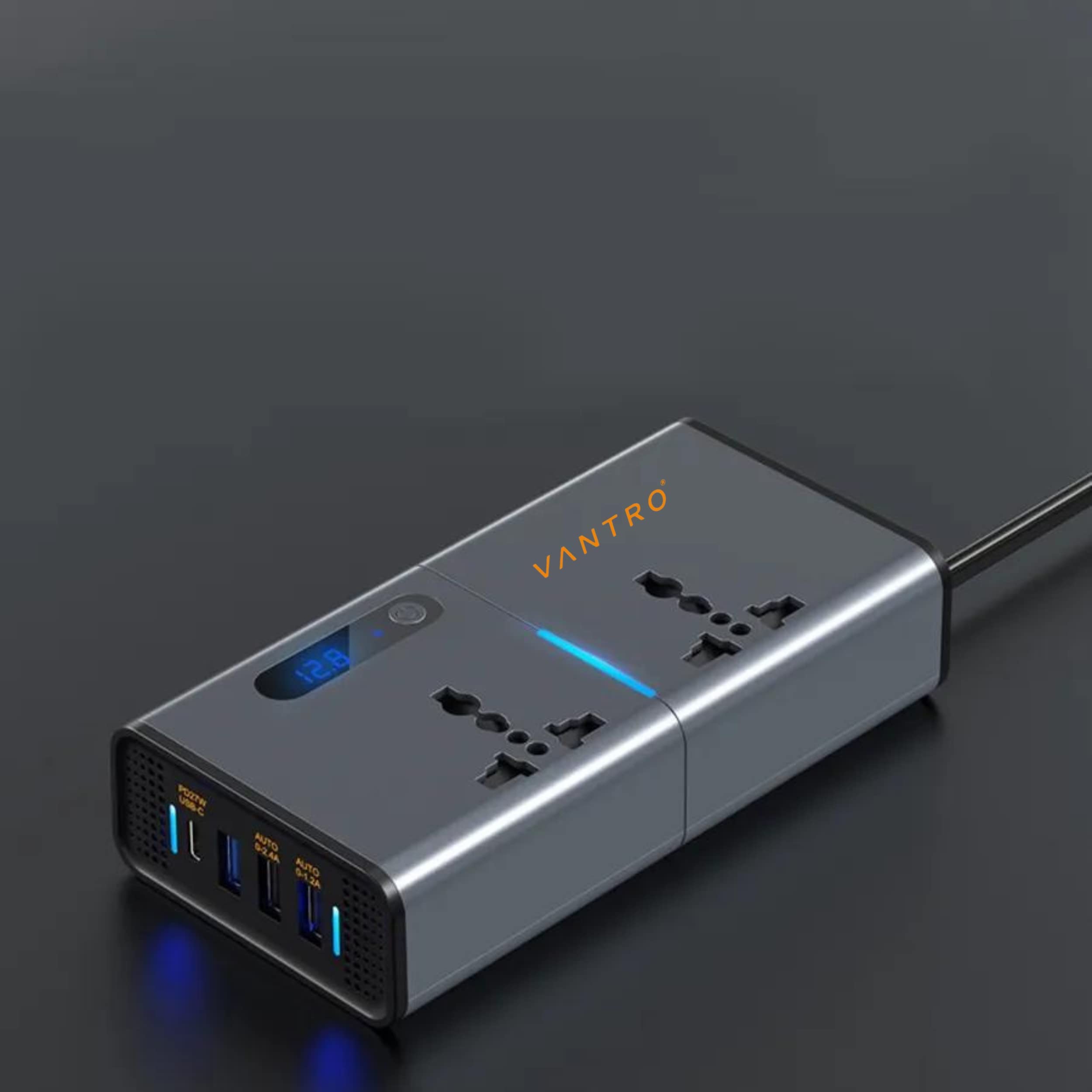 VANTRO Car Power Inverter 200W – P2 – VANTRO India