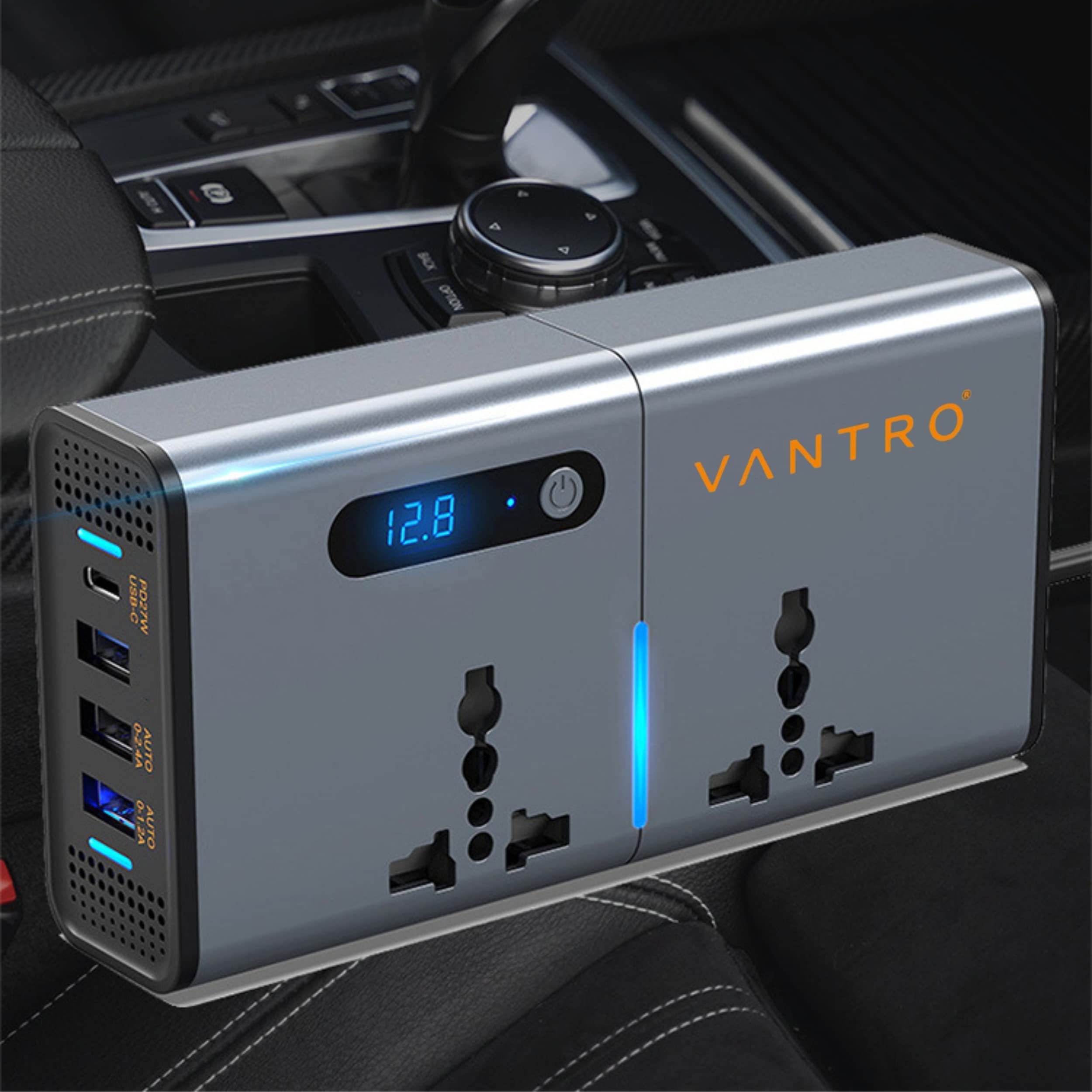 VANTRO Car Power Inverter 200W – P2 – VANTRO India